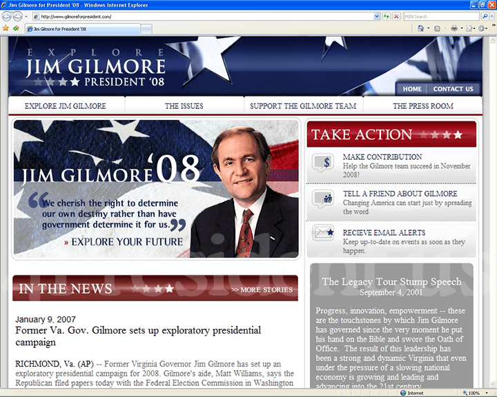 2008 Websites - 4president.com