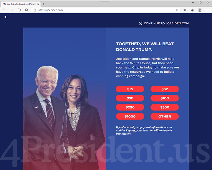 #Joe-Biden-2020-Website