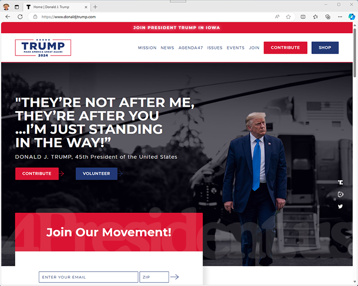 Donald-Trump-2024-Website - 4president.com