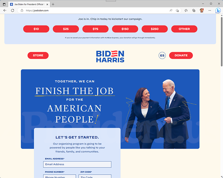 2024-Websites - 4president.com